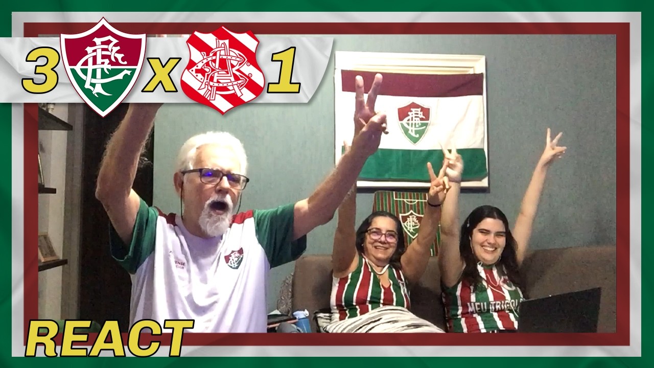 FAMÍLIA TRICOLOR REAGE A 3 FLUMINENSE x 1 BANGU - CAMPEONATO CARIOCA ...