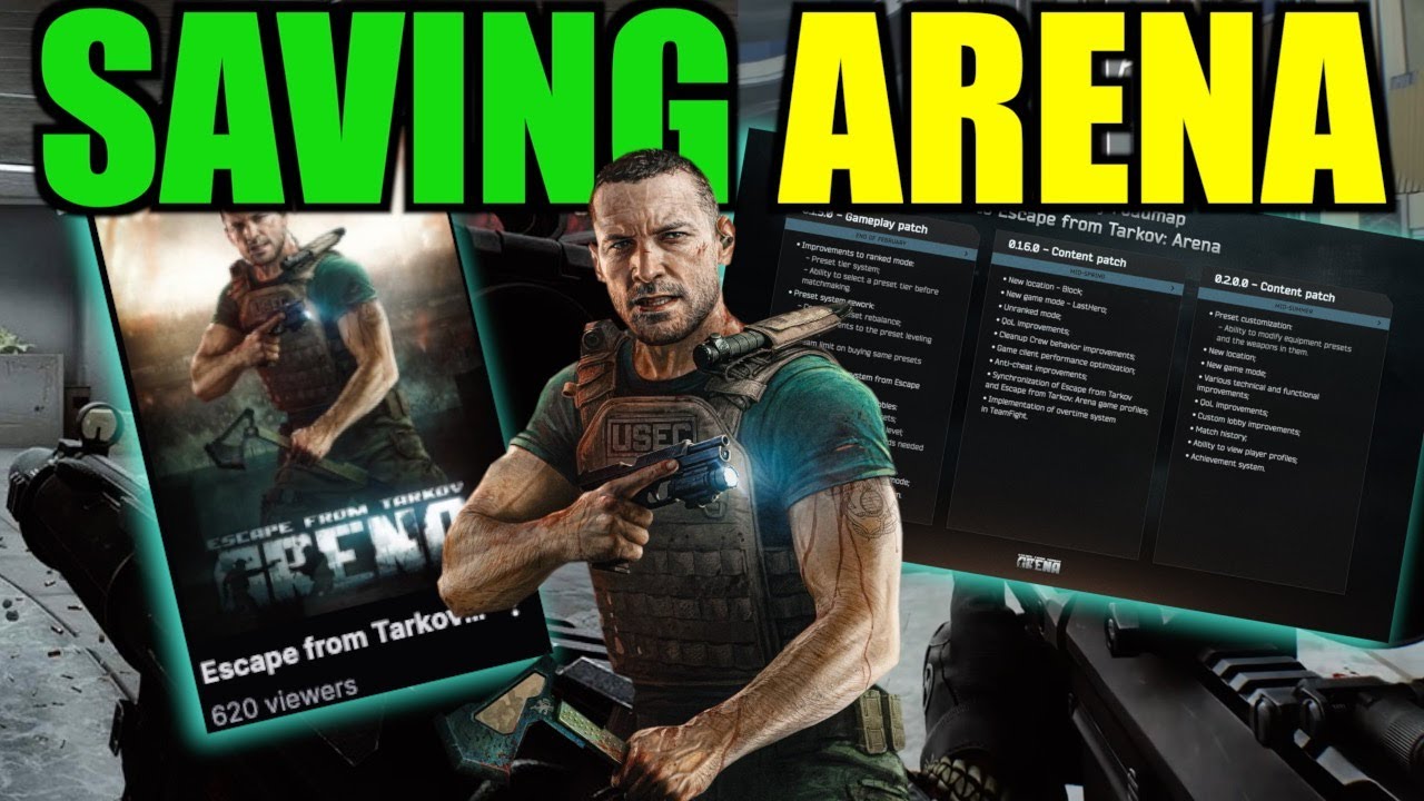 Can Escape From Tarkov Arena Be Saved | ROADMAP UPDATE - YouTube