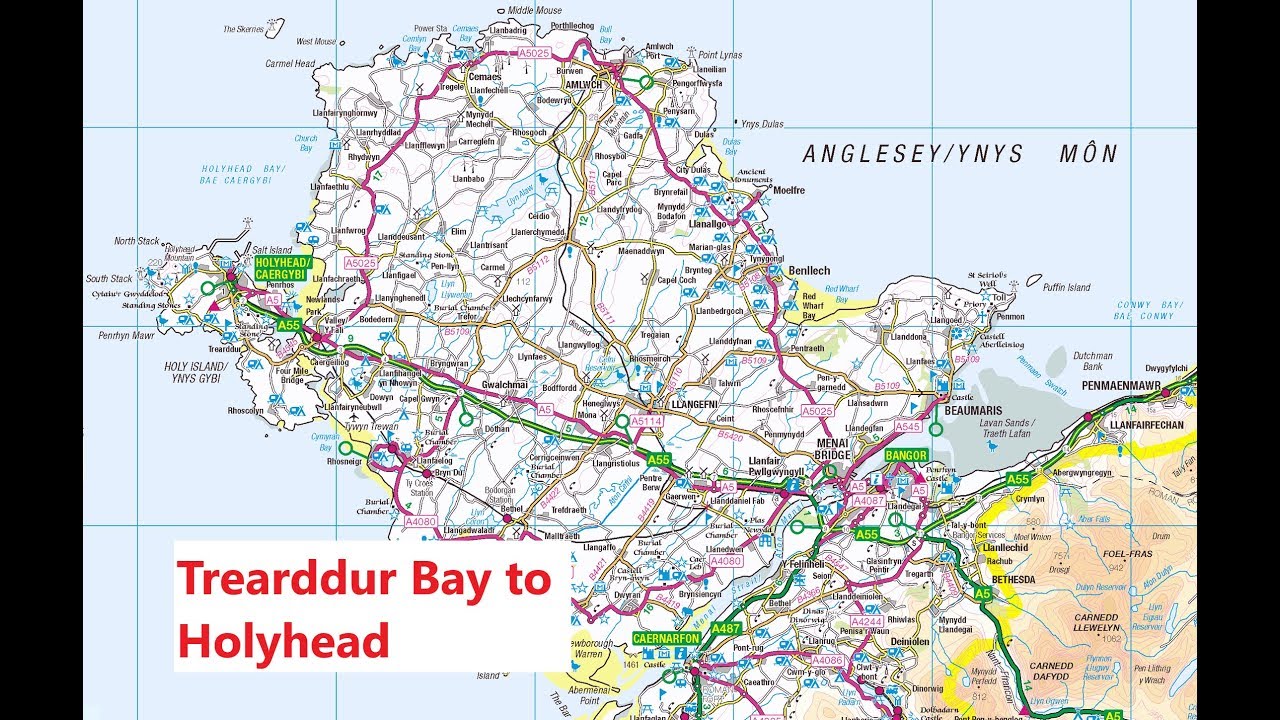 Walking the Wales Coast path : Angelsey : Trearddur Bay to Holyhead ...