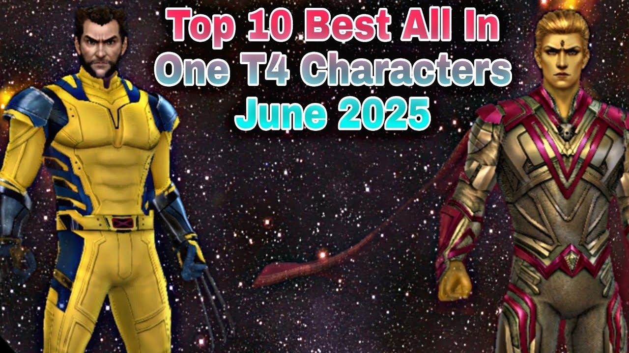 Top 10 Best All In One T4 Characters June 2025 - Marvel Future Fight ...