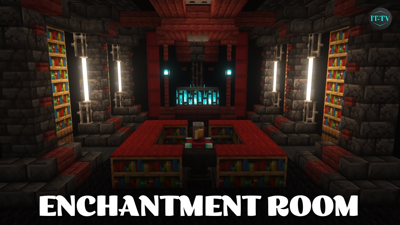 How to Build a Gothic Fantasy Enchantment Room – Minecraft Tutorial ...