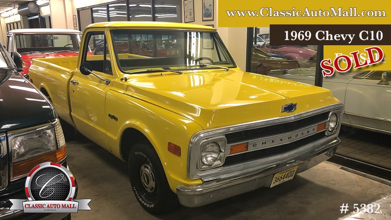 1969 Chevrolet C10 Pickup Truck - Sold -Consignments at Classic Auto ...