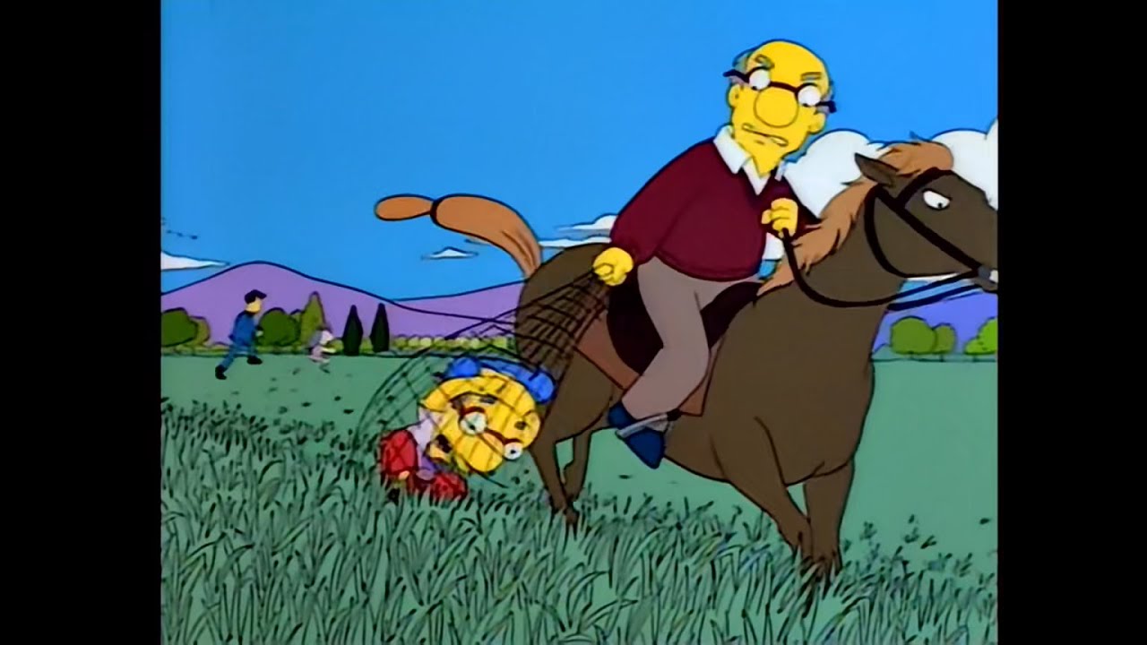 The Simpsons - Planet of the Apes Human Hunt - YouTube