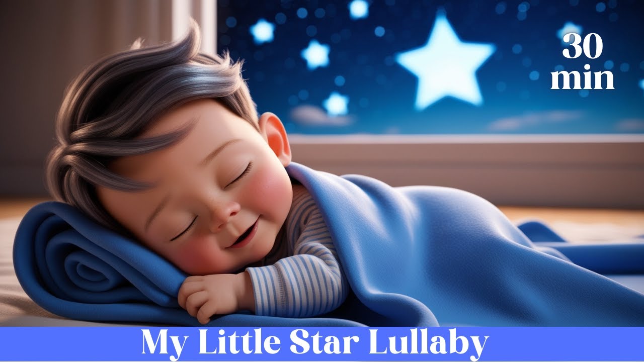 My Little Star | 30-Minute Piano Lullaby with Soft Voice for Baby Sleep ...