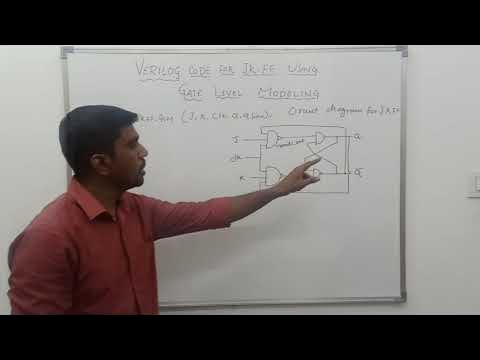 How to Write Verilog HDL Code for JK FF Using Gate Level Modeling? | Learn Thought | S Vijay ...