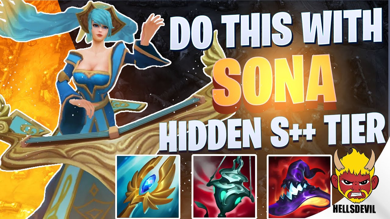 WILD RIFT | Sona Is Hidden S++ Tier If You Do THIS! | Challenger Sona ...