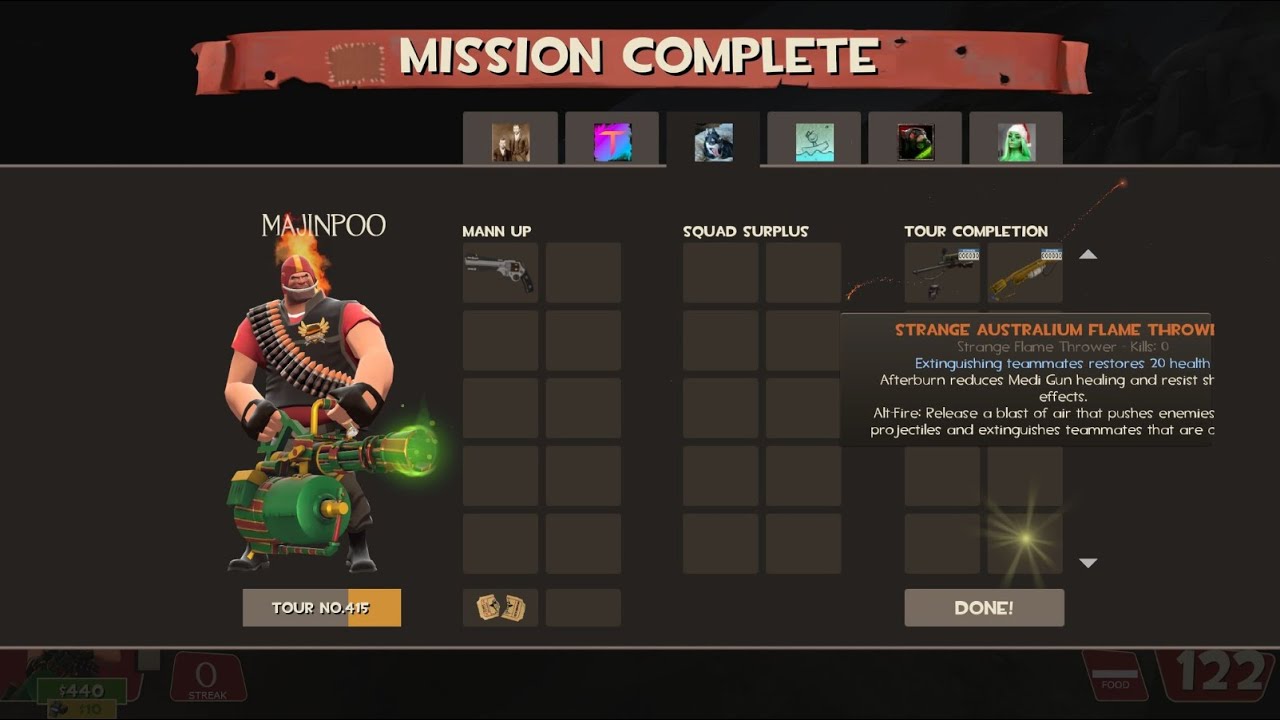Mann vs. Machine: Australium Flame Thrower Drop - YouTube