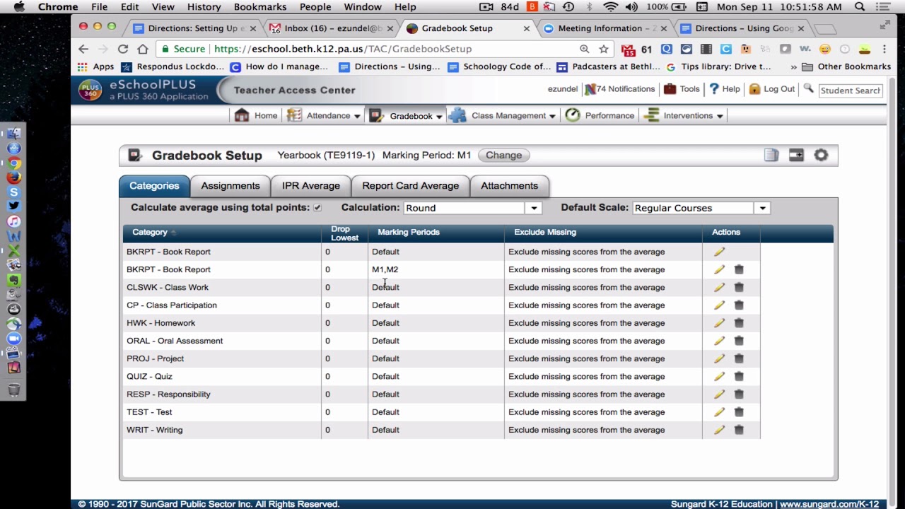 Schoology/eSchoolPLUS sync setup: eSchoolPLUS settings - YouTube