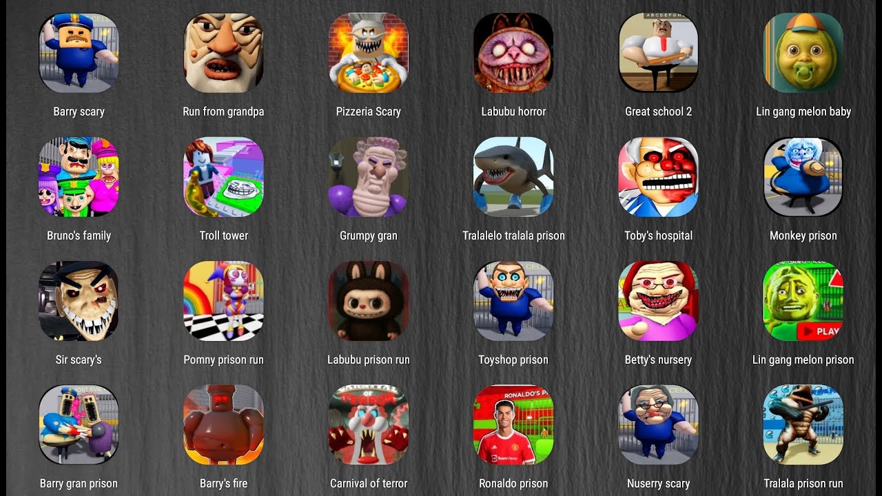 ROBLOX POU POLICE FUNNY, RUN FROM GRANDPA 2, TROLL TOWER FUN, TRALALERO ...