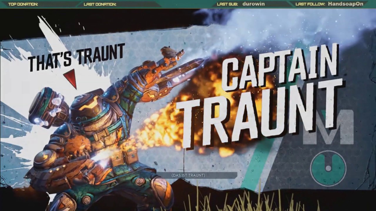 Borderlands 3 Boss Kampf Captain Traunt - YouTube