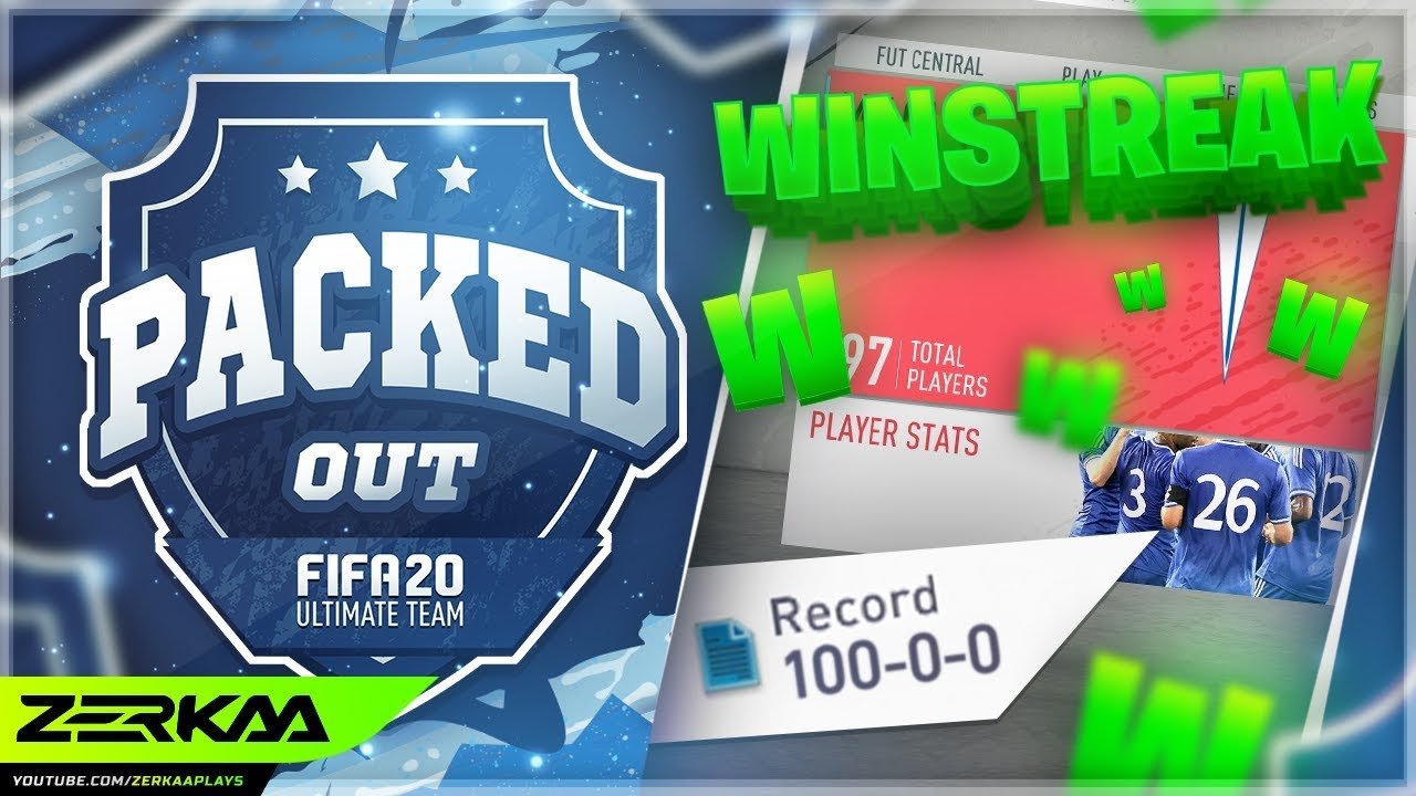 Our BIGGEST WIN STREAK In The Series! (Packed Out #29) (FIFA 20 ...