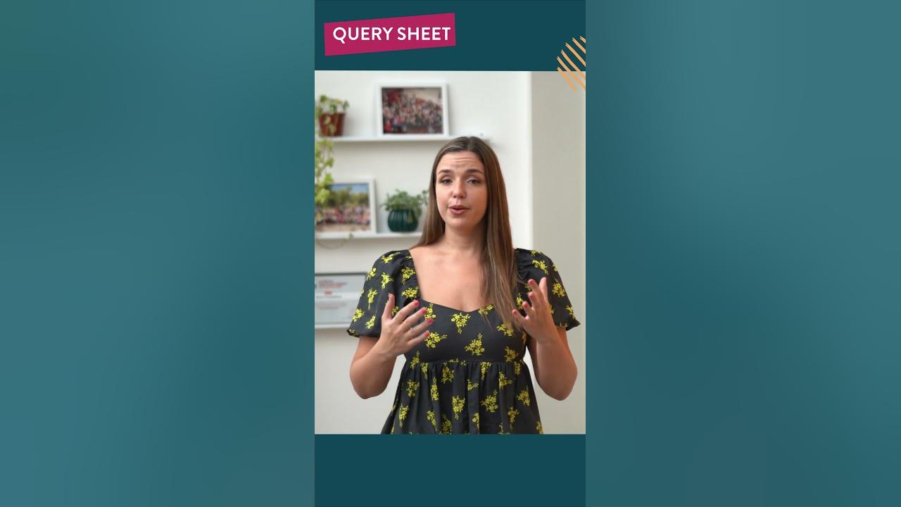 What is a Query Sheet? - YouTube