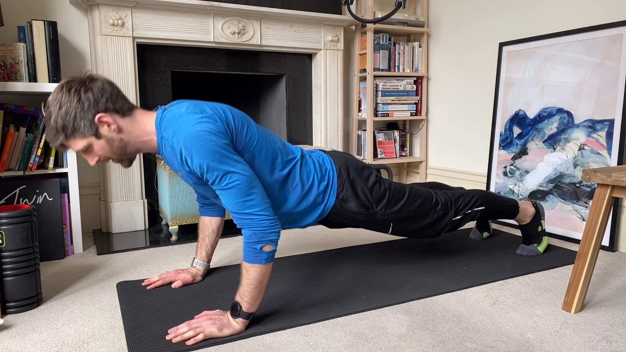 Press up test - YouTube