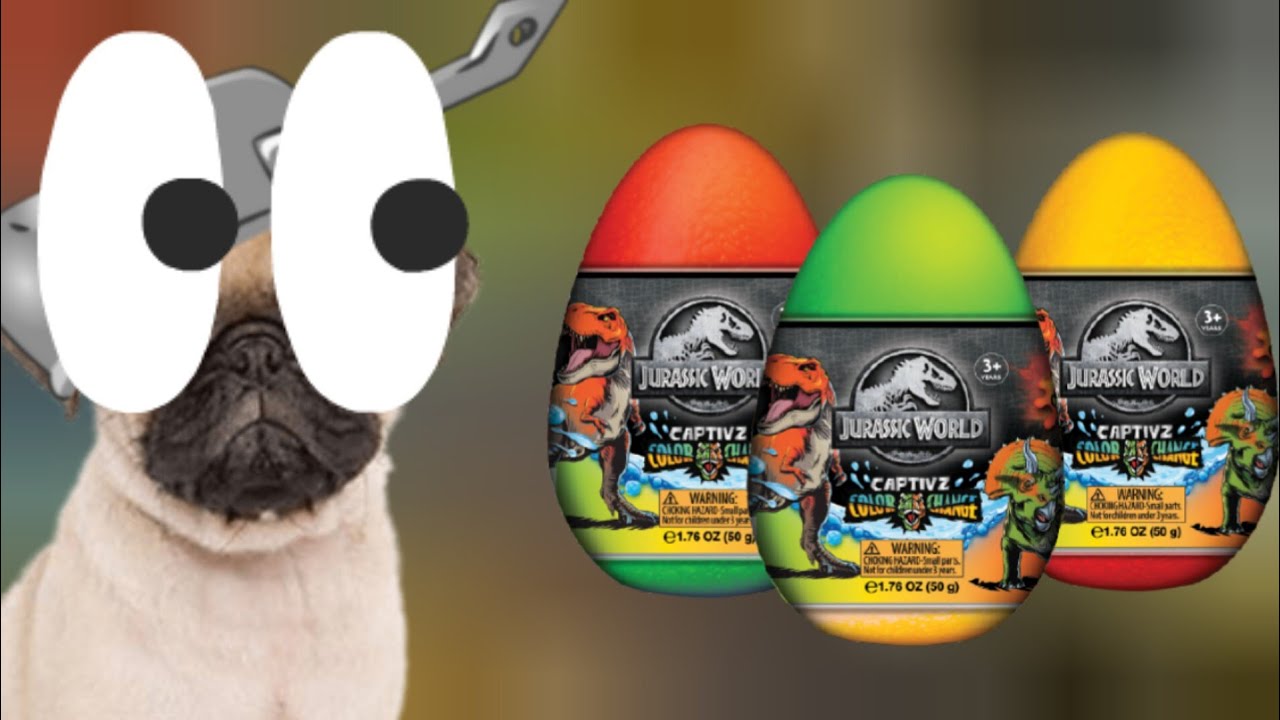 jurassic world captivz color change dinos - YouTube