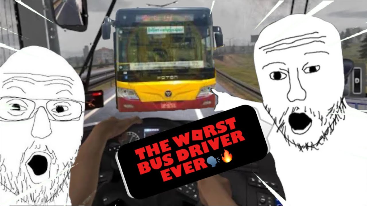 BUS SIMULATOR ULTIMATE BAD DRIVING EXPERIENCE BE LIKE - YouTube