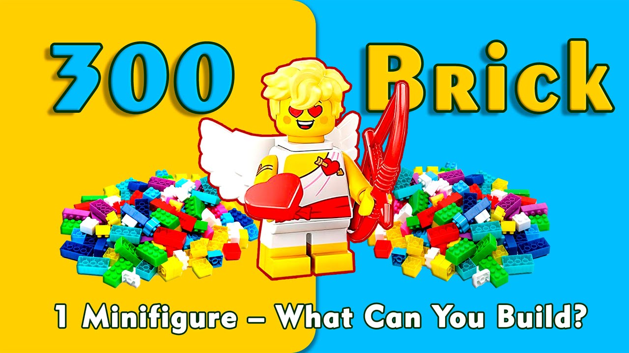What Can 300 Bricks and 1 Minifig Make? - YouTube