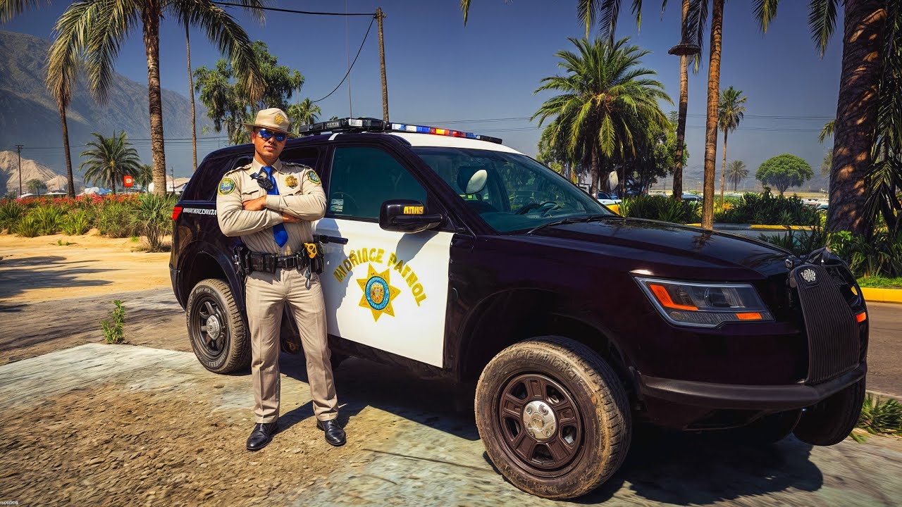 Playing GTA 5 As A Highway Police Officer | The Most Ultra Realistic ...