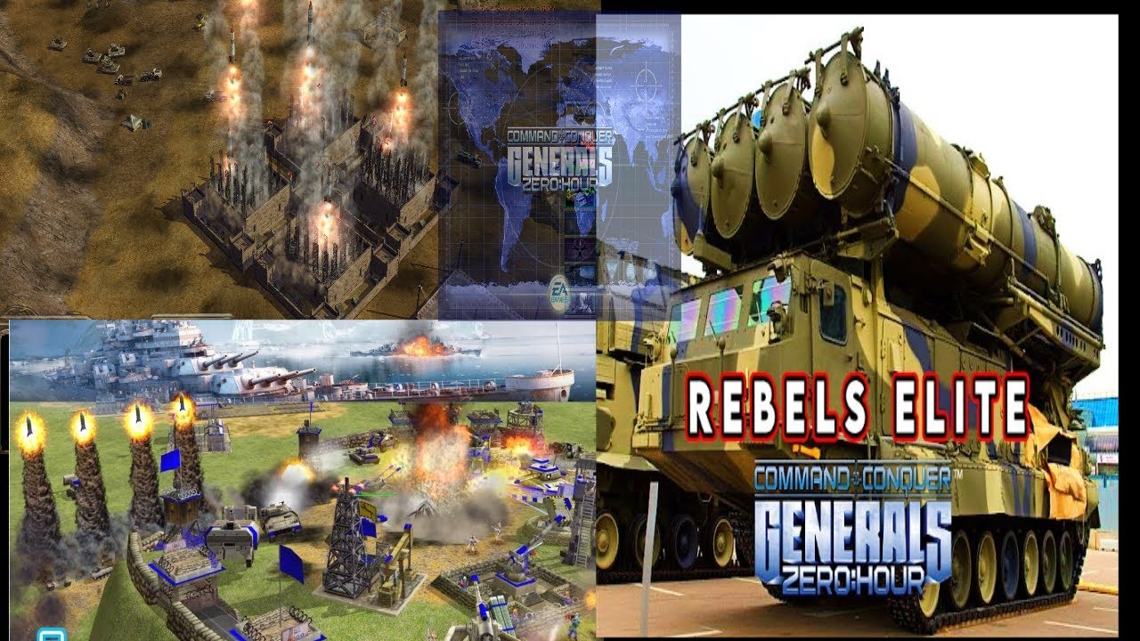 اقوئ مود في الجنرال زروgenerals zero hour rebels elite mod - YouTube