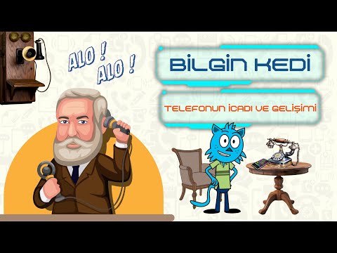 Bilgin Kedi ile Telefonun İcadı ve Gelişimi  | Öğretici  Videolar