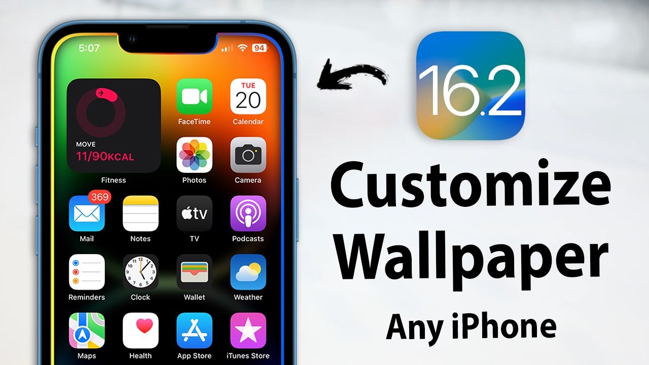 iOS 16.2 - Customize Your Wallpapers For iPhone & iPad - iPhone New ...