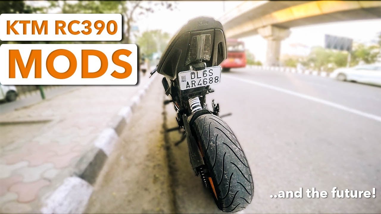 KTM RC 390 Mods I've Got! - YouTube
