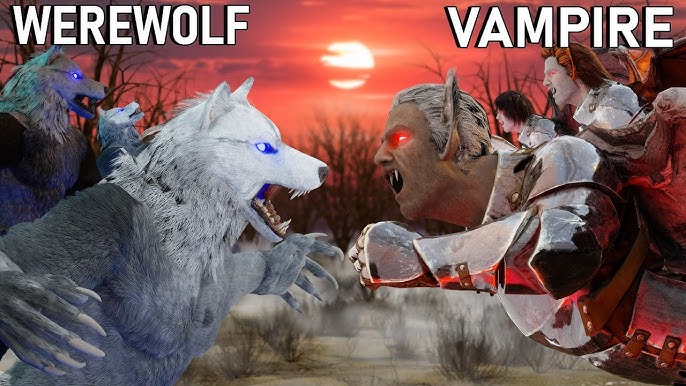 Wolf Vs Vampire Werwolf