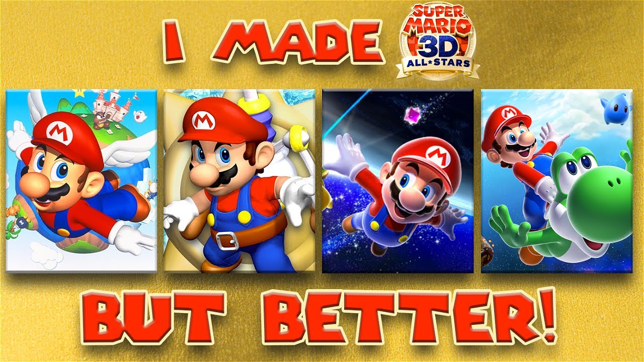 I Made a BETTER Super Mario 3D All Stars than Nintendo #shorts - YouTube