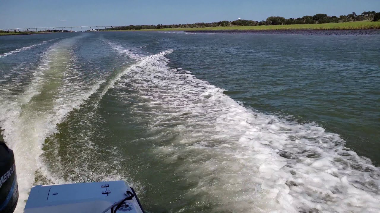 Intracoastal Waterway - Isle of Palms, South Carolina - YouTube