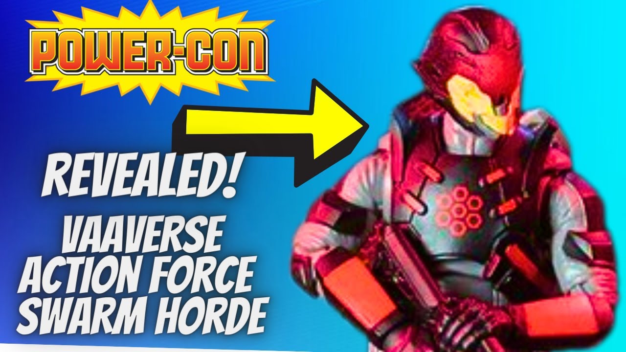 Valverse Action Force SWARM Horde Figure Revealed - Power-Con 2023 ...