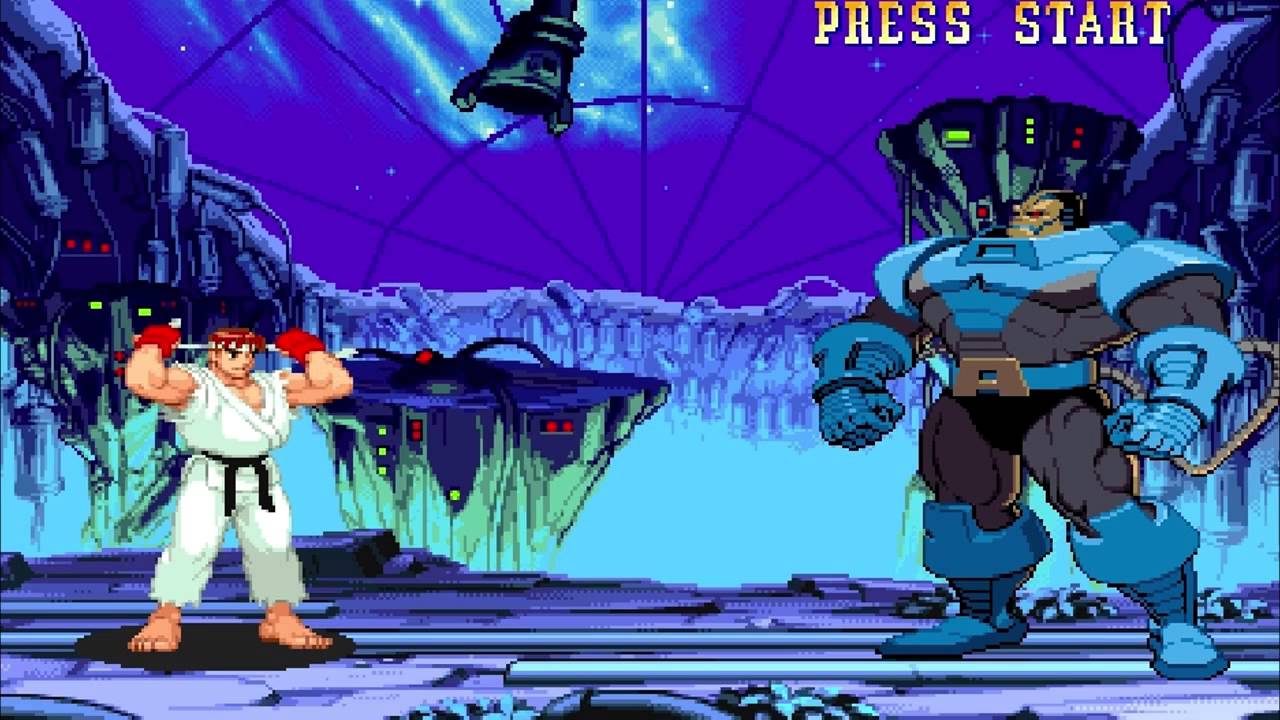 Marvel Super Heroes vs. Street Fighter - Ryu and Ken playthrough - part ...