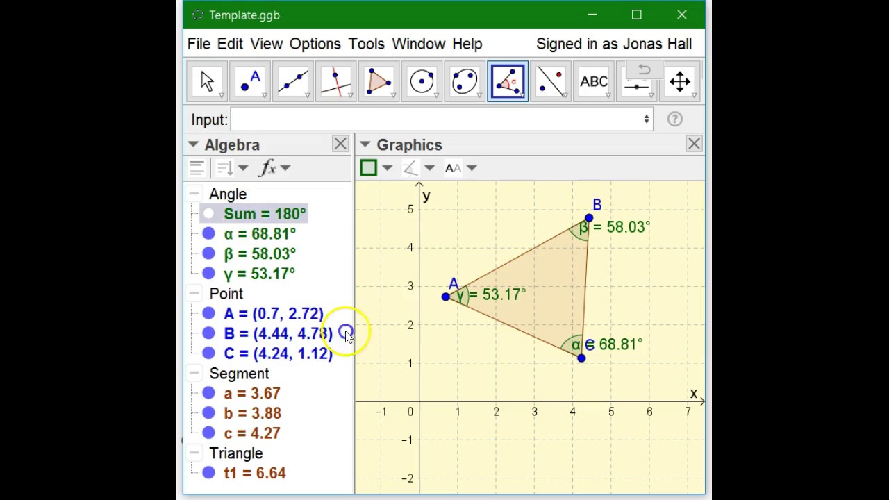 Creating A Dynamic Text In GeoGebra YouTube Creating A Dynamic Text In GeoGebra YouTube