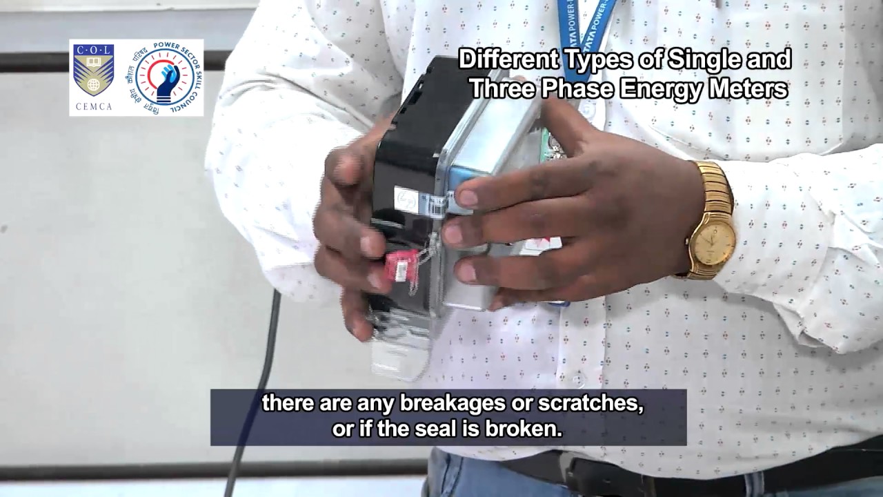 PSSC 3Phase Meter Installation V2 U31a 08 ILT - YouTube