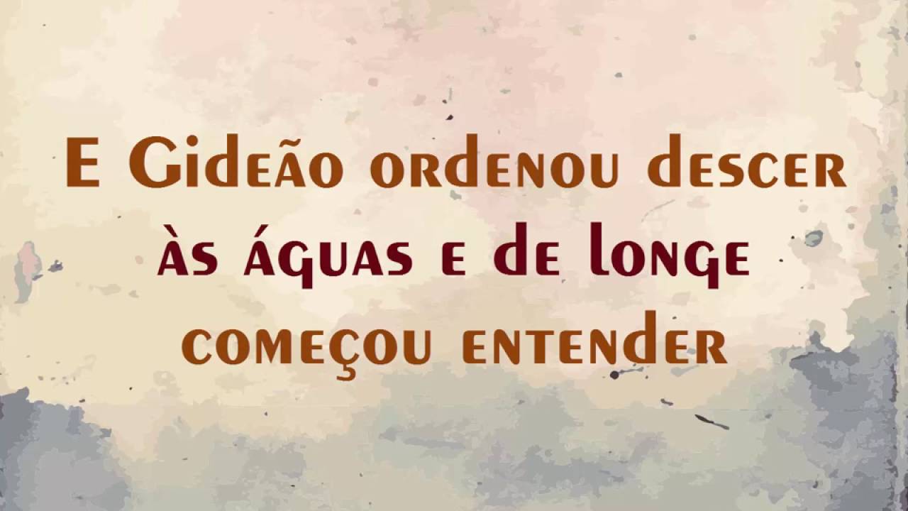 Eliã Oliveira Gideão e Os Trezentos Playback e Legendado HD - YouTube