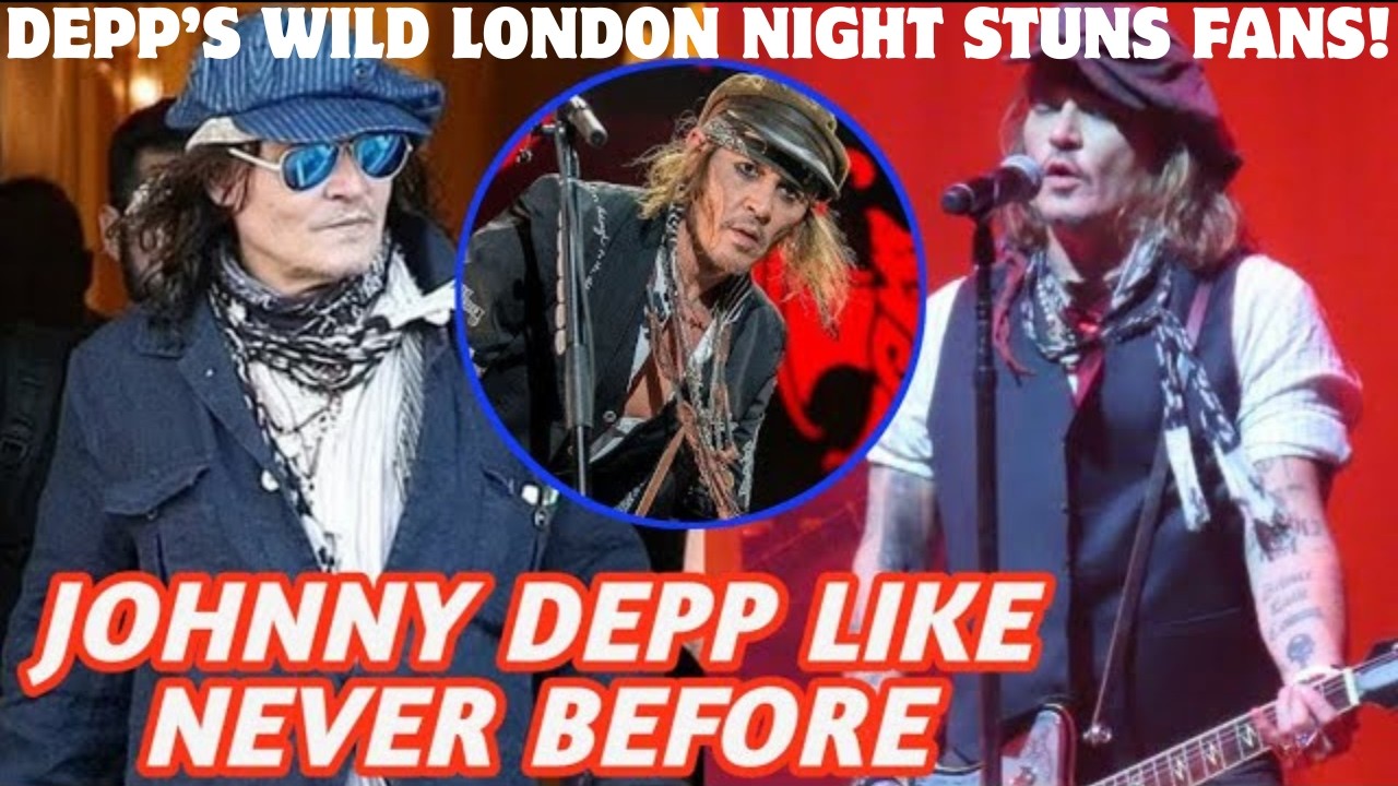 Johnny Depp’s Late-Night Surprise Performance Breaks the Internet - YouTube