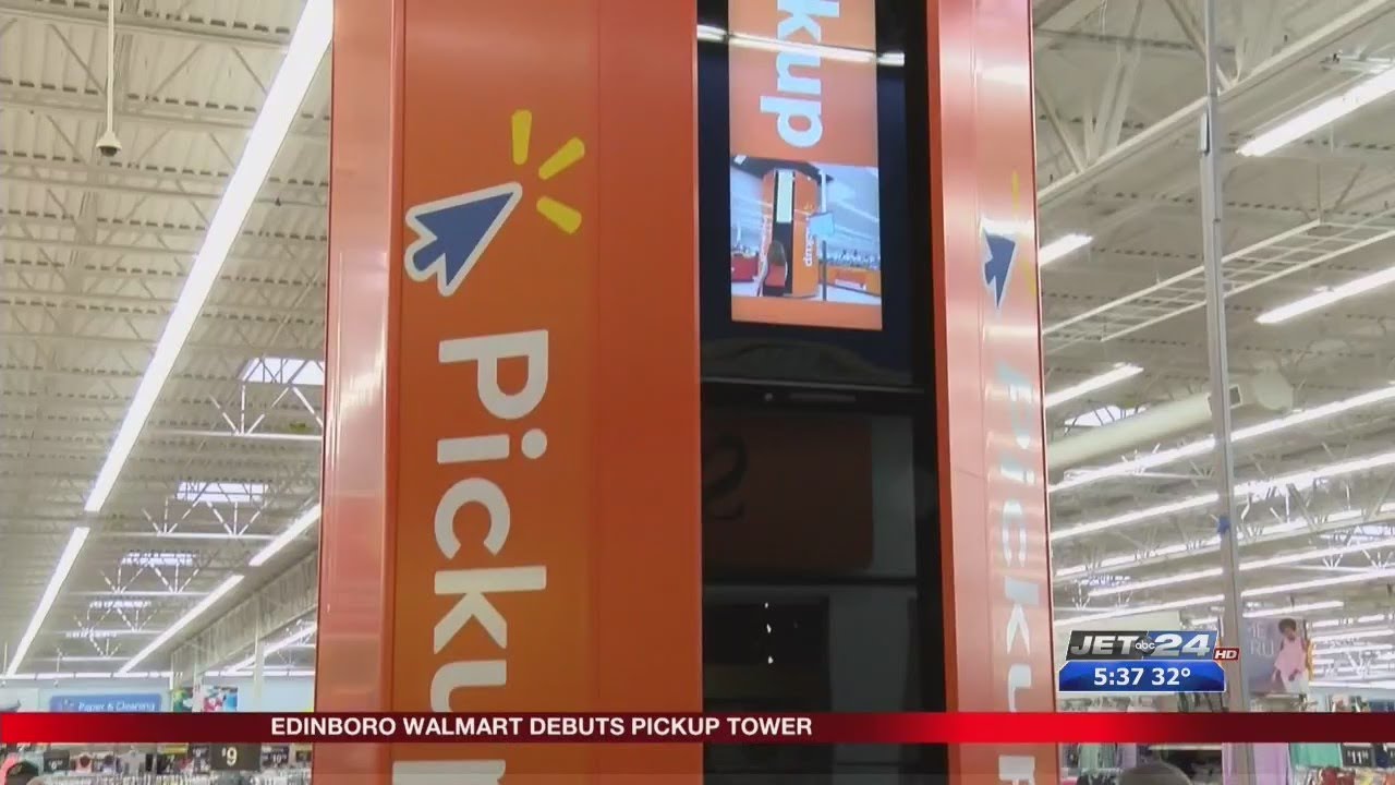 Walmart Pick-up Tower - YouTube