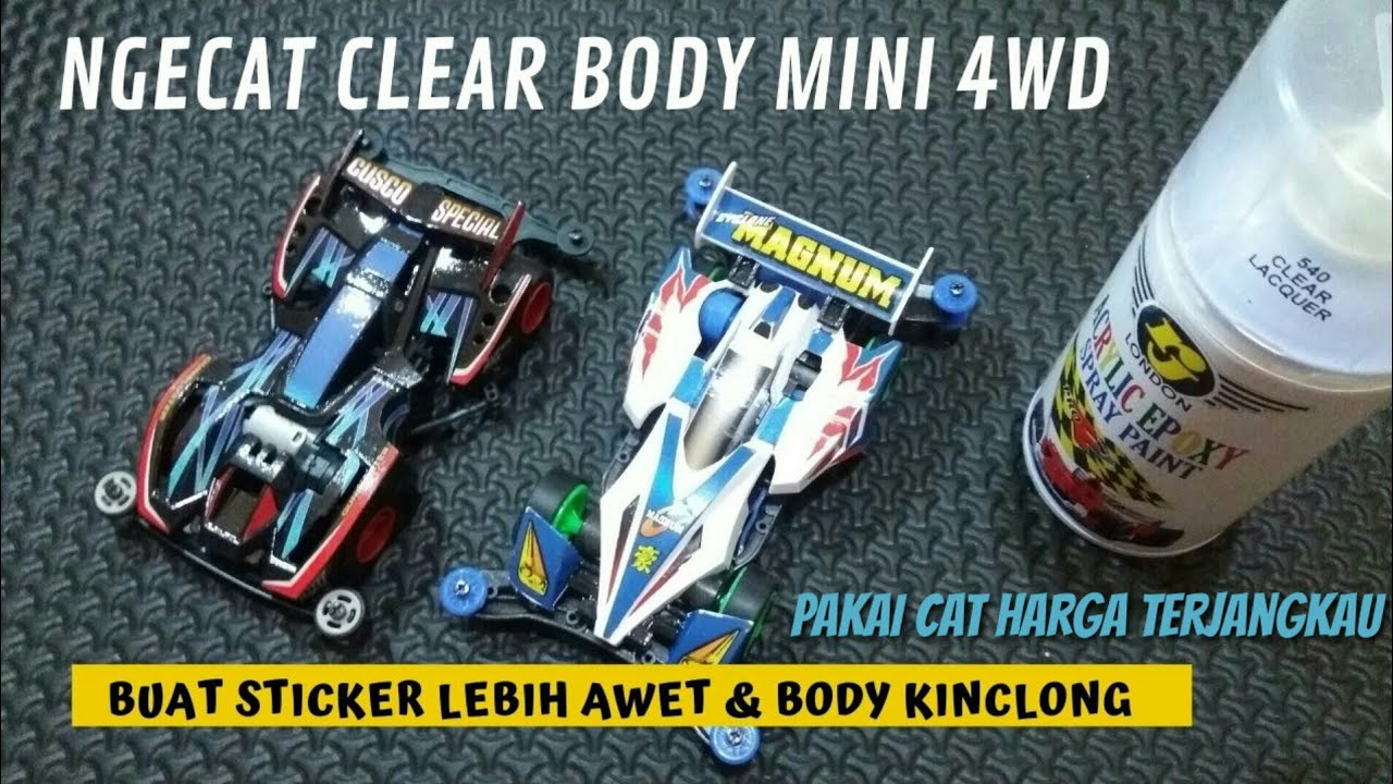 NGECAT BODY CLEAR - TAMIYA Mini 4WD - Cyclone Magnum /Cosco Replika/KW ...