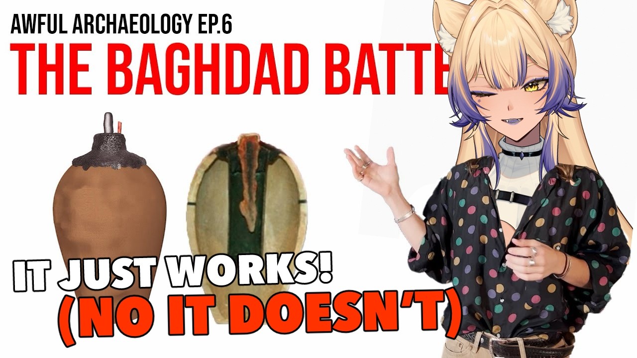 The REAL Pot Of Greed? | Awful Archaeology Ep. 6: The Baghdad Battery ...
