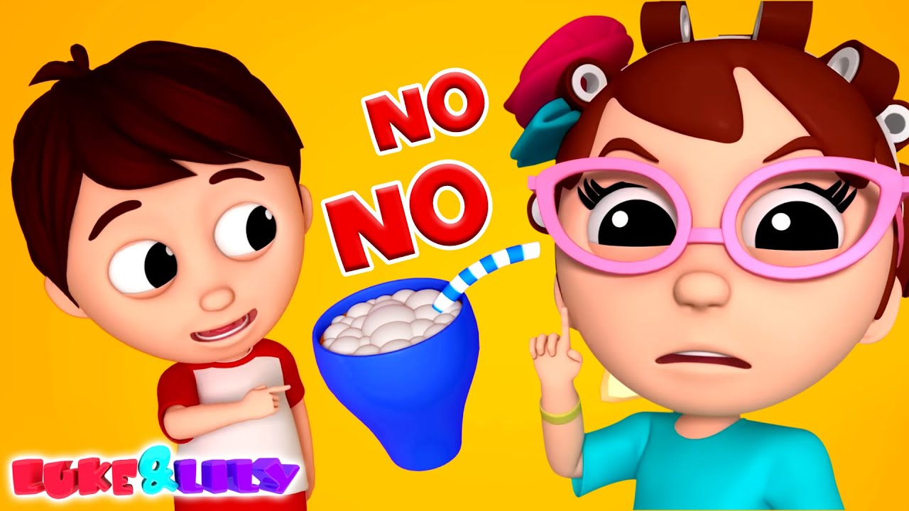 No No Song, Learn Good Habits and More Nursery Rhymes for Kids - YouTube