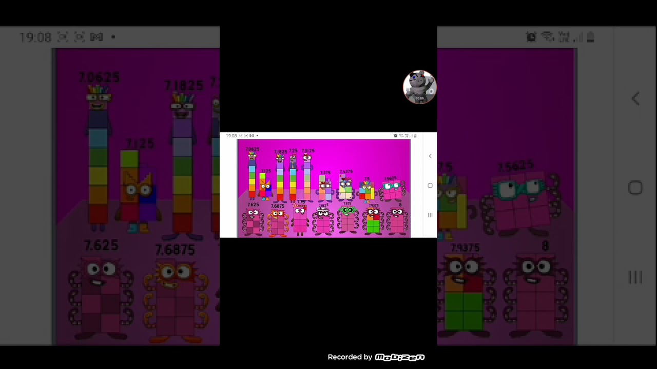 numberblocks band sixteenths 7.0625-8 REMASTERED 2X speed - YouTube