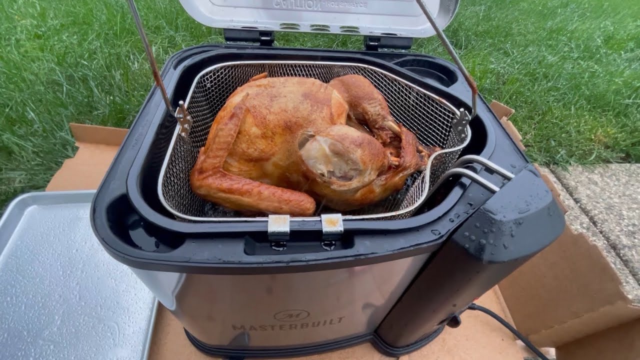 Masterbuilt Electric Fryer Review: Trial run for my Thanksgiving turkey! Amazon link in ...