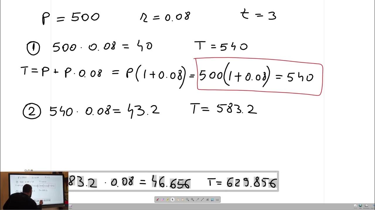 Dobânda compusă (cu capitalizare) - YouTube