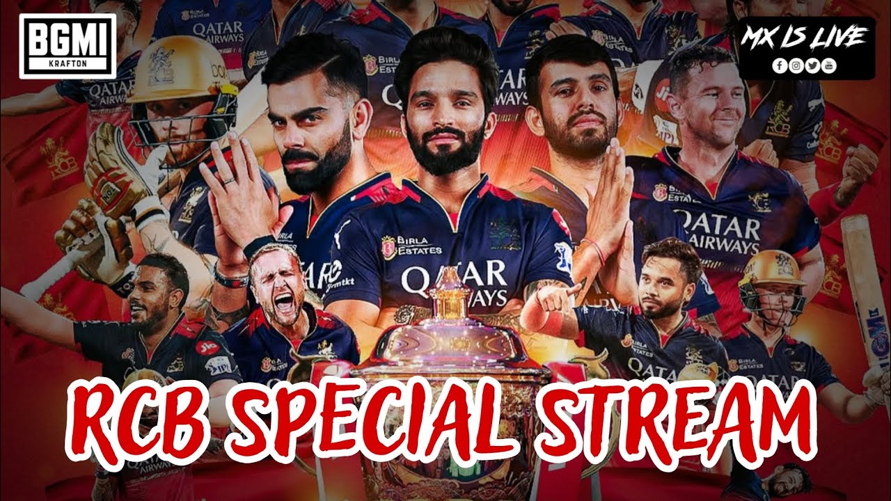 RCB SPECIAL STREAM | Nothing 2a Plus Bgmi Test | MX IS LIVE | MVP OR ...