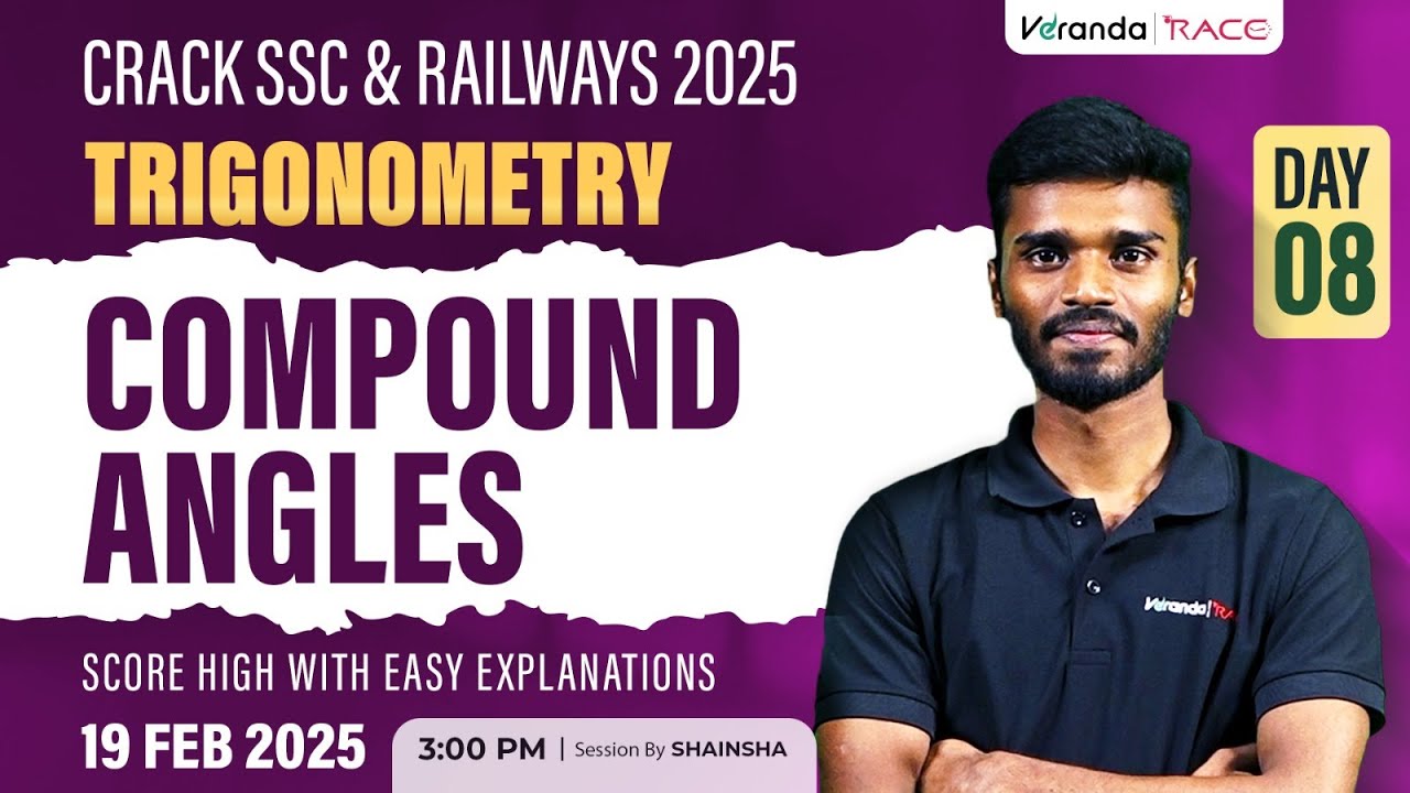 SSC & RRB 2025 | TRIGONOMETRY | VALUE PUTTING METHOD | DAY 7 | BY ...