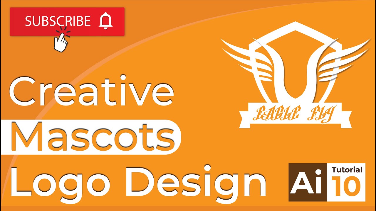 Creative Mascots Logo Illustrator Tutorial# 10 /2023 /Adobe Illustrator ...