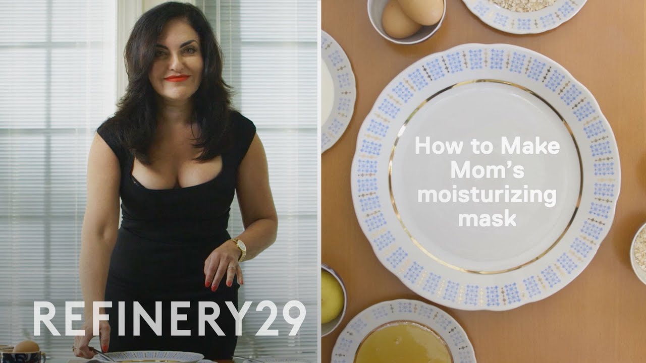 Homemade Hydrating Face Mask Mom Advice Refinery29 Youtube