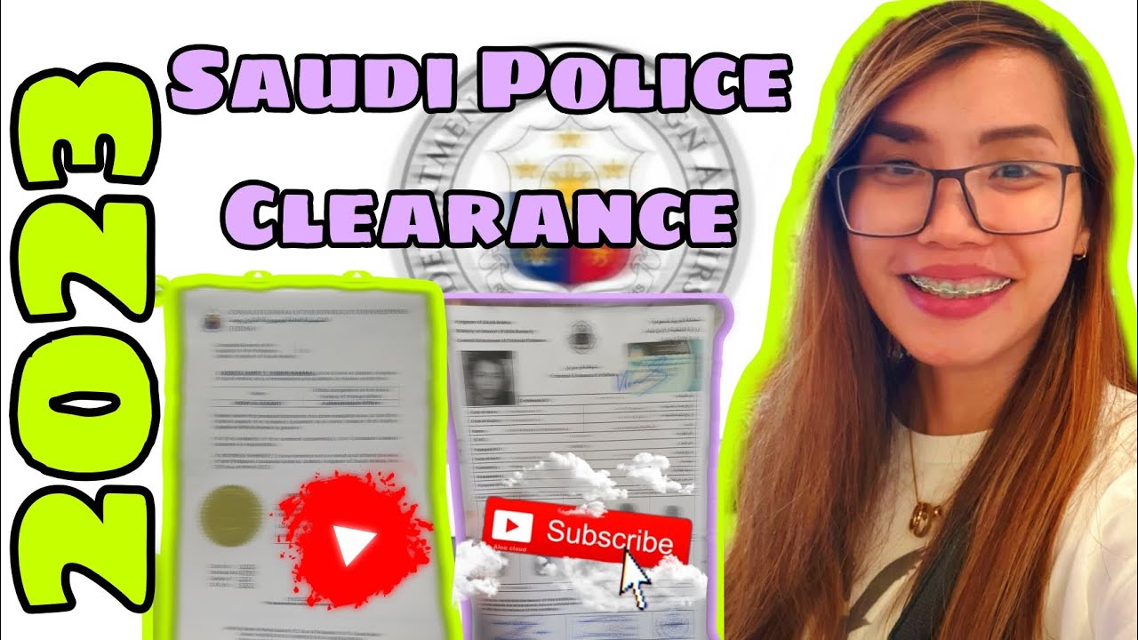 STEP BY STEP PROCESS ON HOW TO GET YOUR SAUDI POLICE CLEARANCE ...
