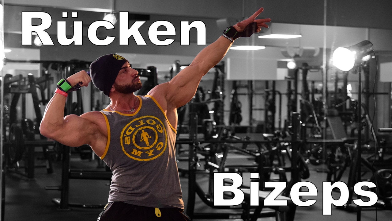 Rücken & Bizeps Training im Clever Fit in Bremen // Murat Demir - YouTube
