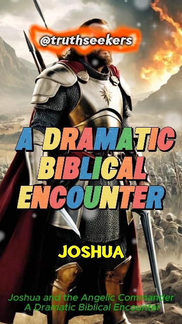 Joshua and the Angelic Commander: A Dramatic Biblical Encounter - YouTube
