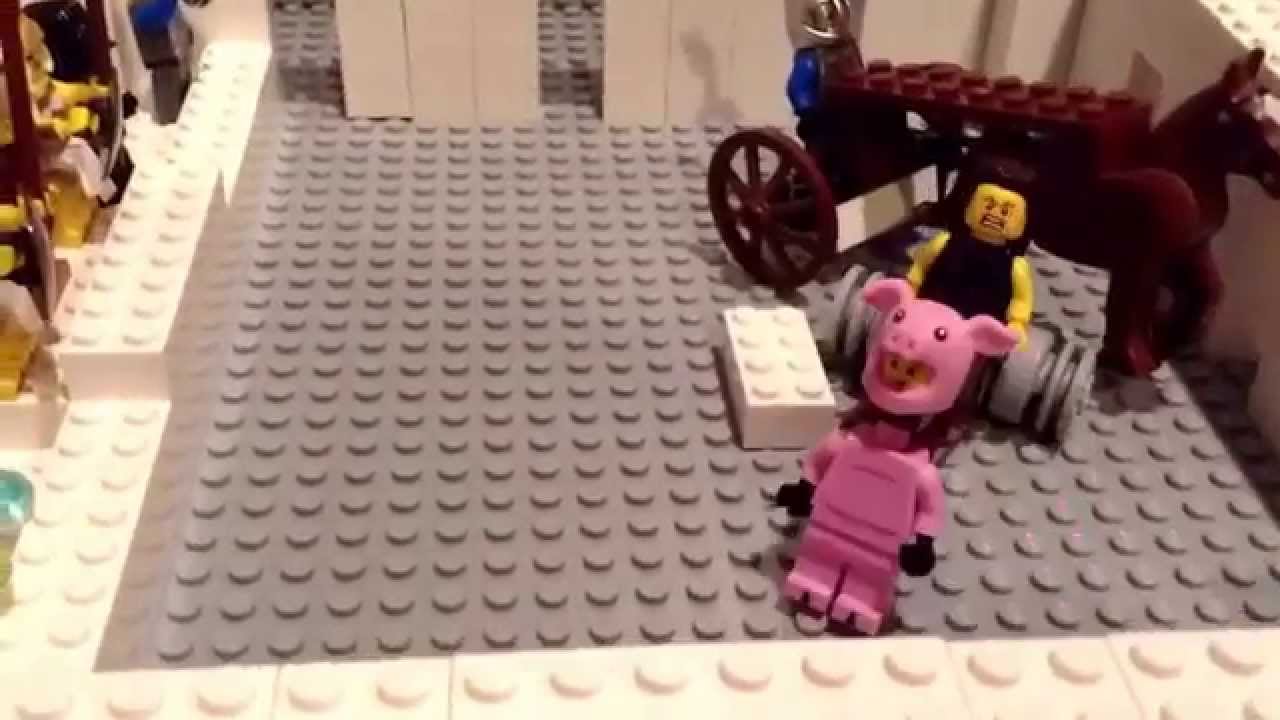 LEGOS Roman Chariot Race - YouTube