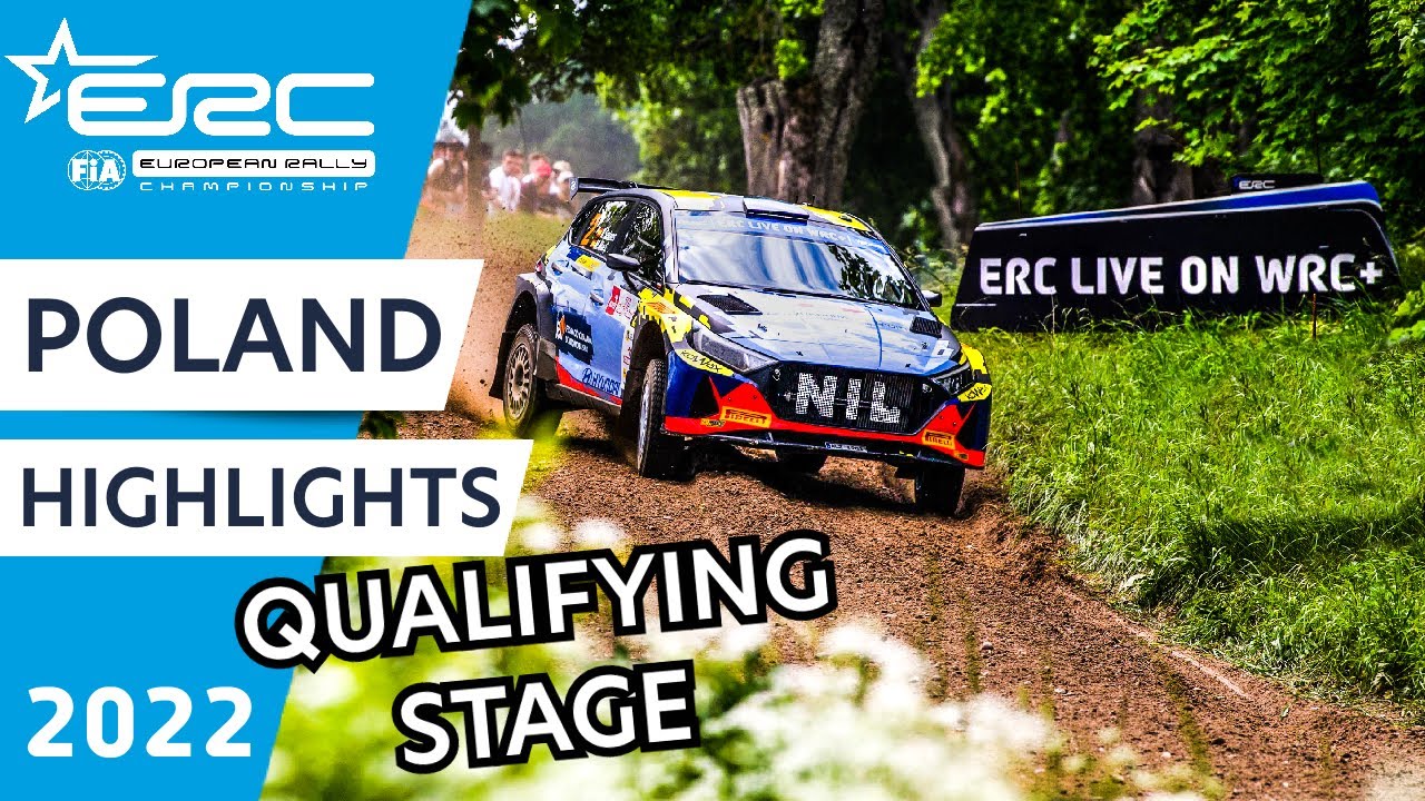 ERC Rally Highlights : Qualifying Stage : ERC ORLEN 78th Rally Poland ...